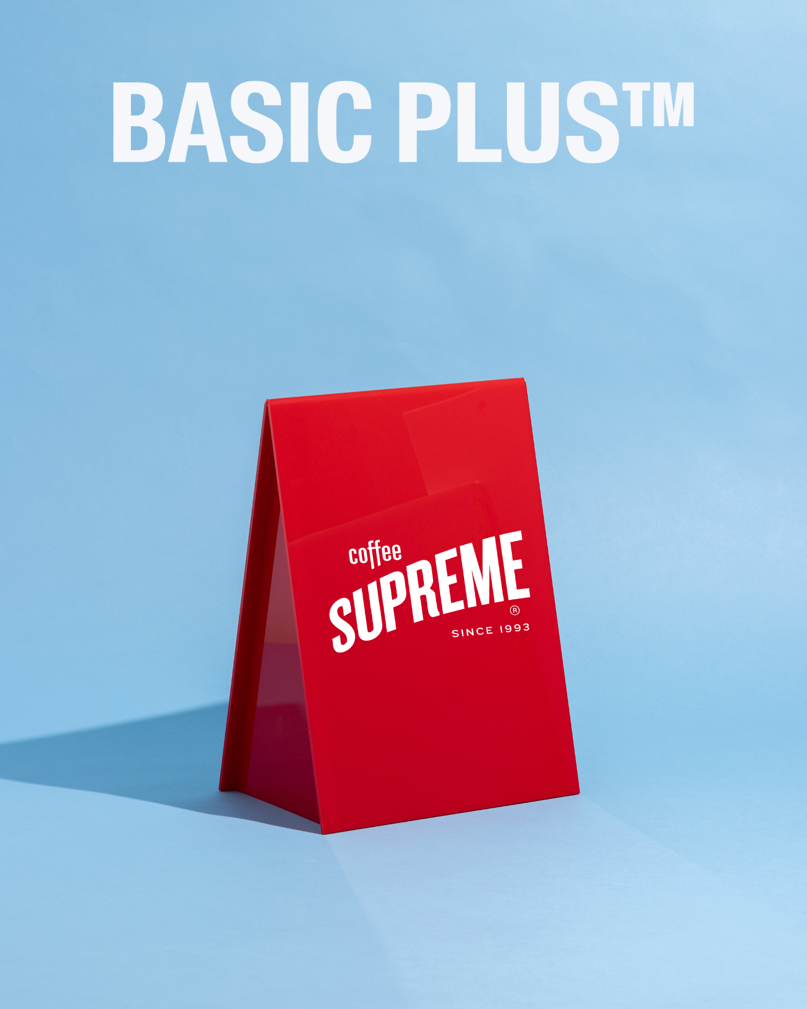 Acrylic A-Frame Sign – Basic Plus