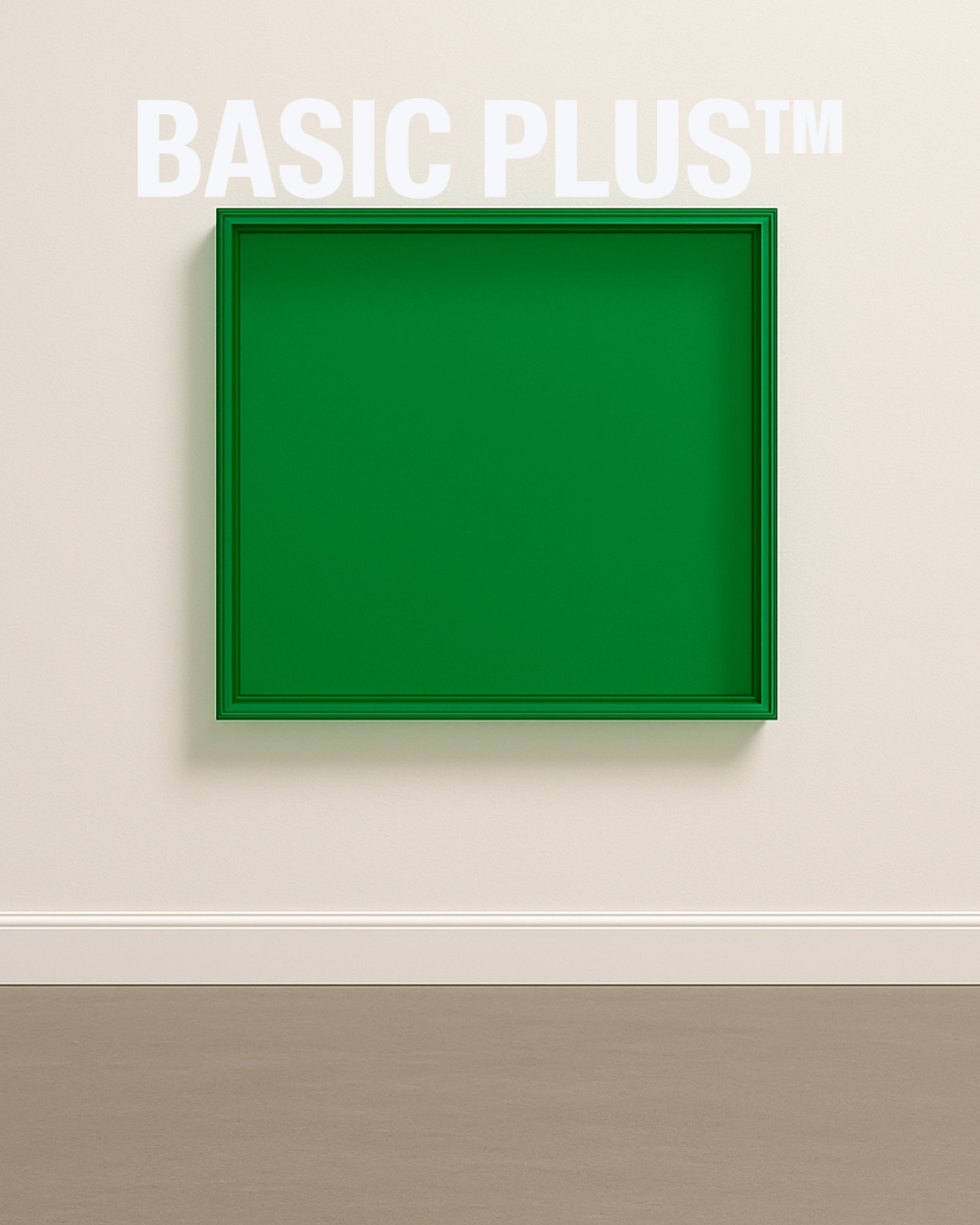 Transparent Green Acrylic Frame – Basic Plus